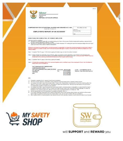 Free Download - Employers Report of an Accident (W.Cl.2)