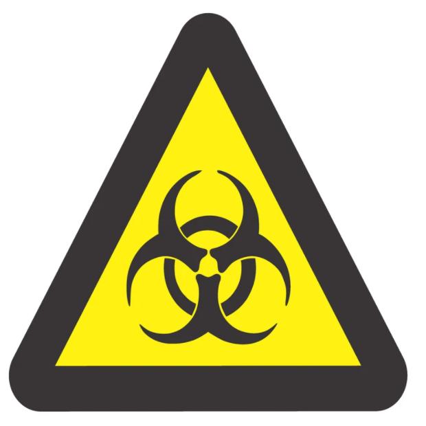 Biological Hazard Warning - WW11 - CDK - 290